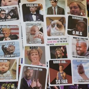 None | Toys | Pc Meme Reward Stickers Bundle Mix | Poshmark